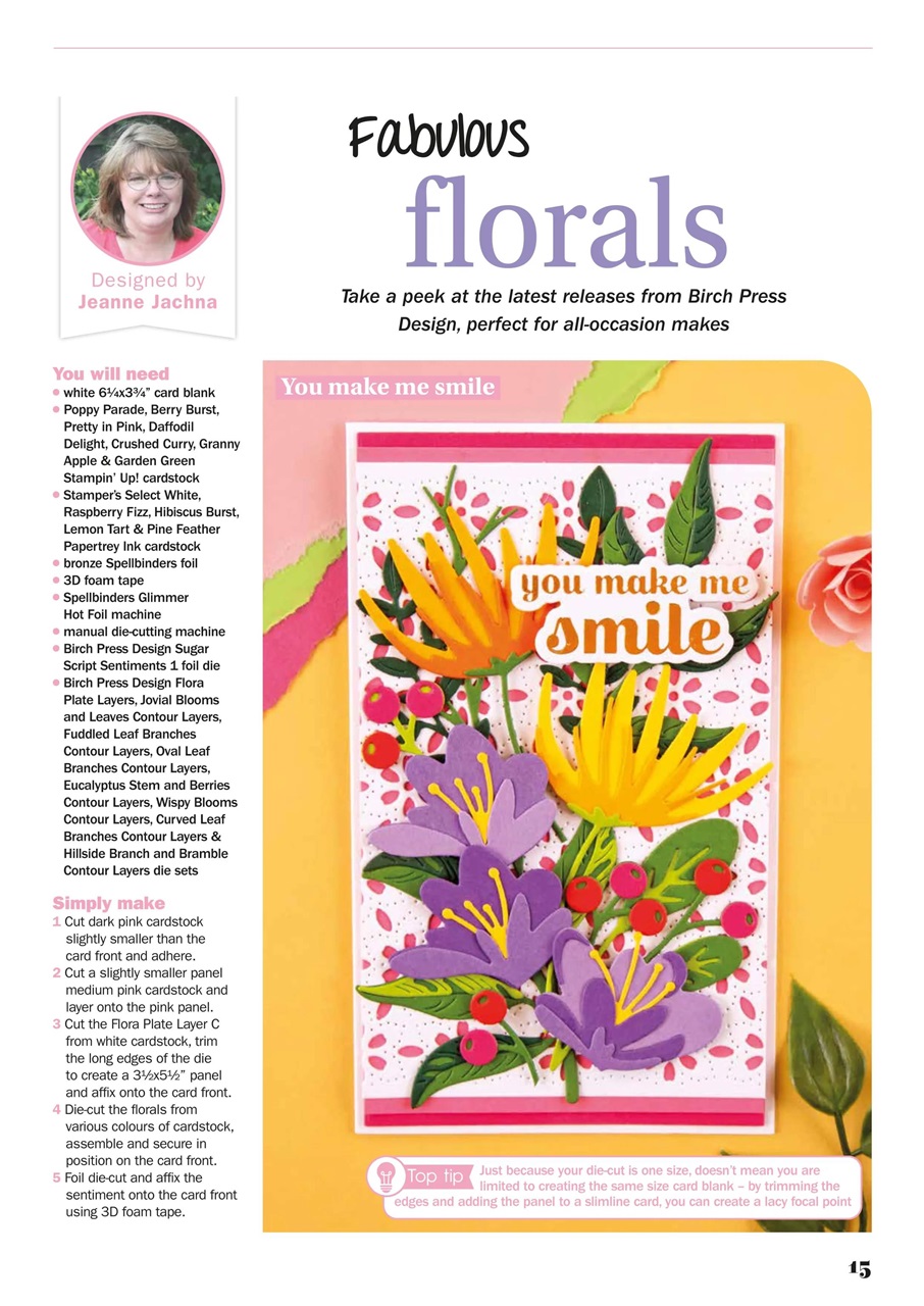 Simply Cards & Papercraft Magazine - Issue 252 Back Issue Simply Cards & Papercraft Magazine - Issue 252 Back Issue