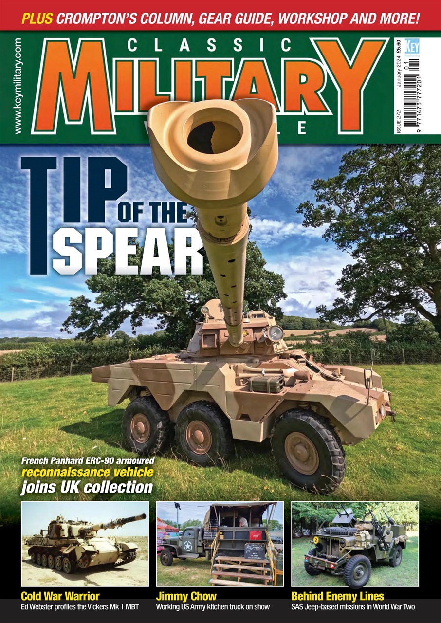Classic Military Vehicle Magazine - January 2024 Back Issue