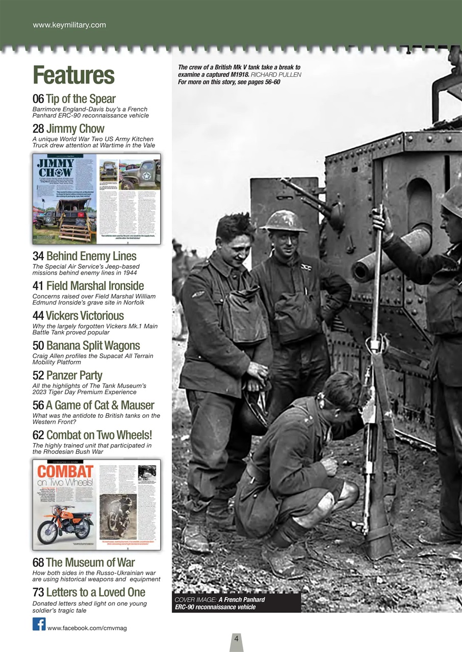 Classic Military Vehicle Magazine - January 2024 Back Issue
