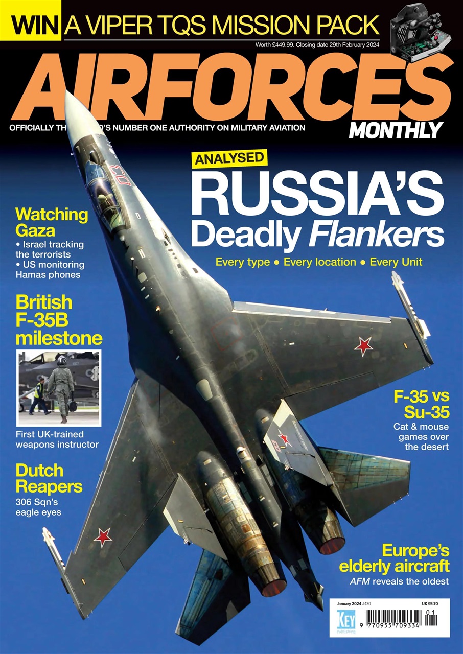 AirForces Monthly Magazine - January 2024 Back Issue