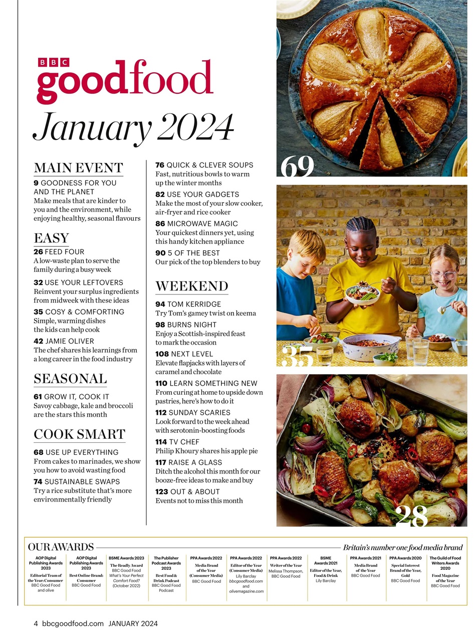 Good Food Magazine - January 2024 Back Issue