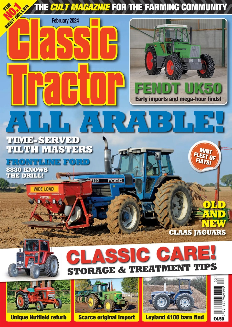 Classic Tractor Magazine - February 2024 Back Issue