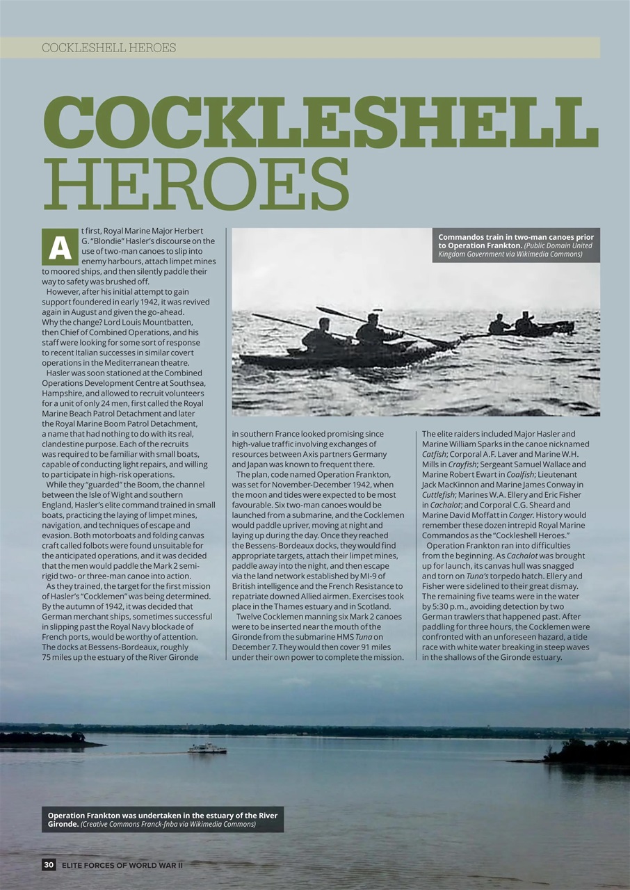 Britain at War Magazine - Elite Forces of World War II Special Issue