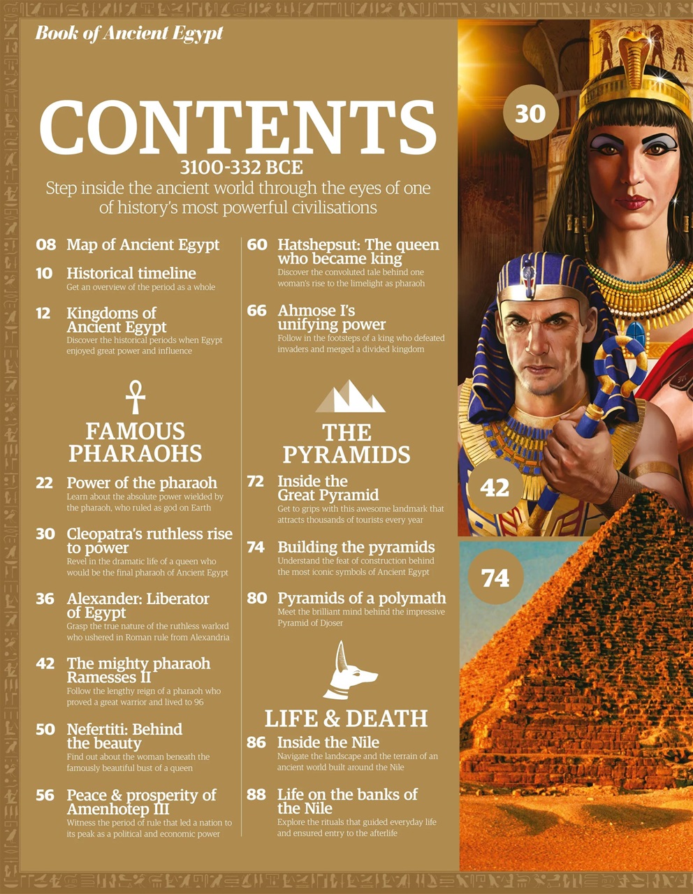 About History Bookazine - All About History Book of Ancient Egypt Ninth ...