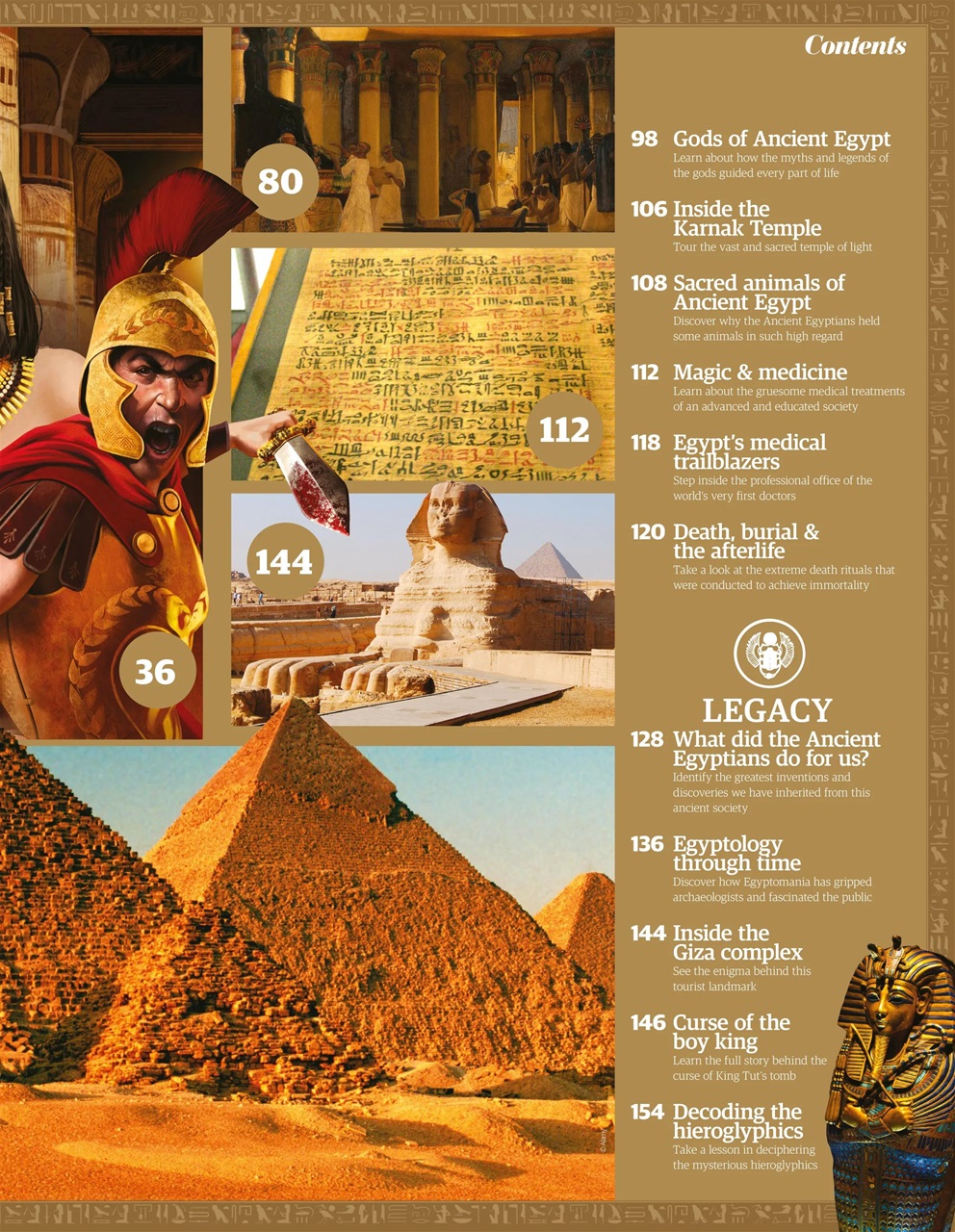About History Bookazine - All About History Book of Ancient Egypt Ninth ...