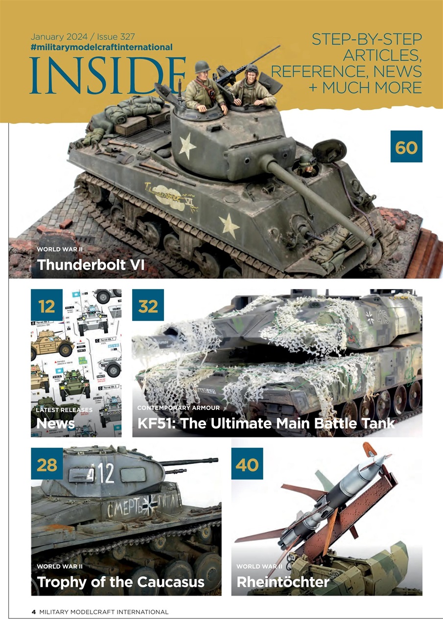 Military Modelcraft International Magazine - January 2024 Back Issue