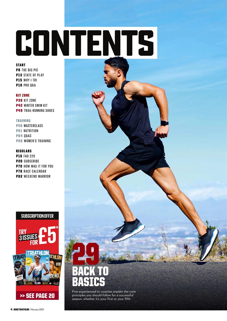 220 Triathlon Magazine - February 2024 Back Issue