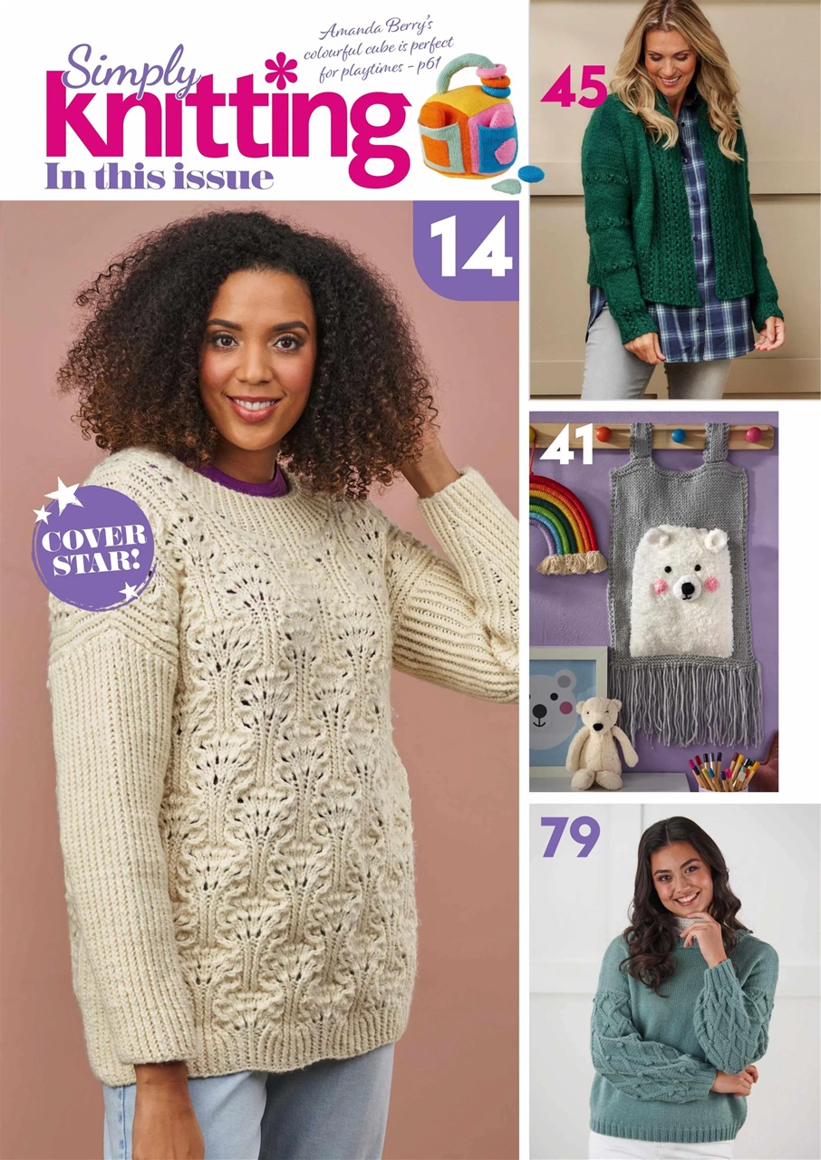 Simply Knitting Magazine - January 2024 Back Issue