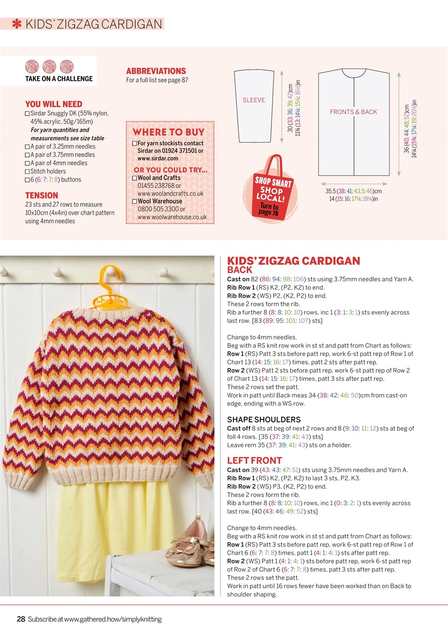 Simply Knitting Magazine - January 2024 Back Issue