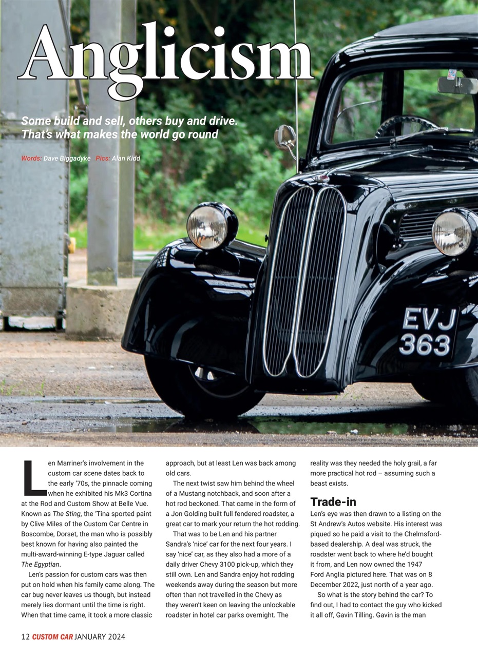 Custom Car Magazine - January 2024 Back Issue