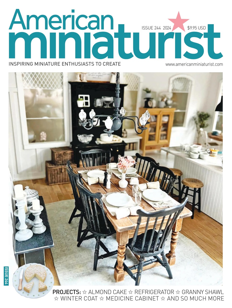 American Miniaturist Magazine - Issue 244 Back Issue