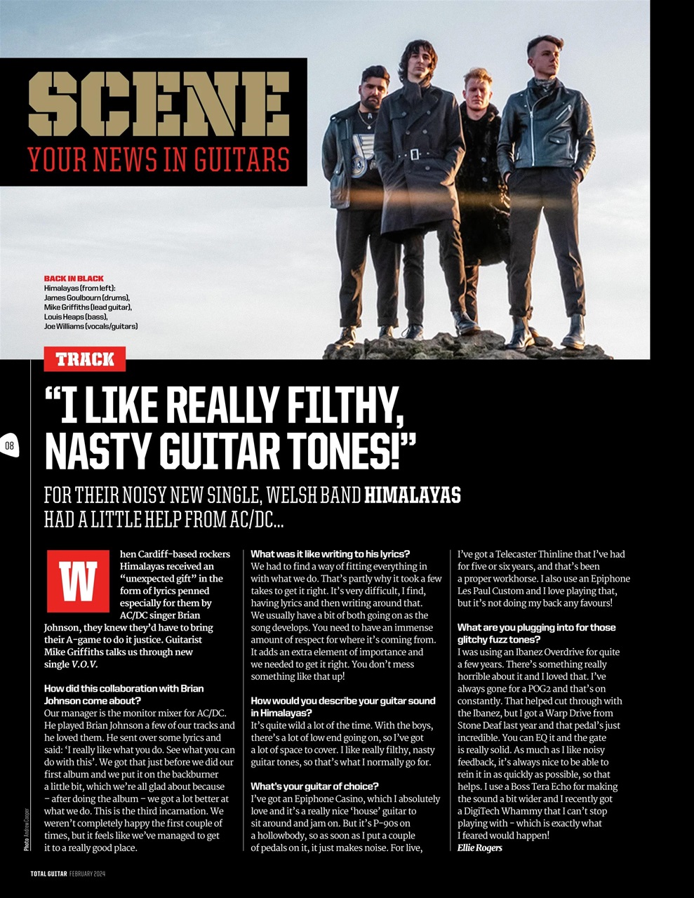 Total Guitar Magazine - February 2024 Back Issue