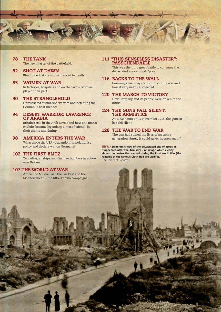Britain at War Magazine - First World War: An Illustrated History ...