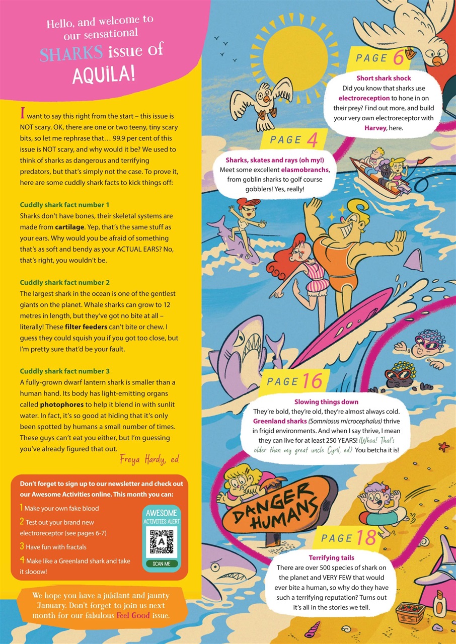 Aquila Magazine - Sharks Back Issue