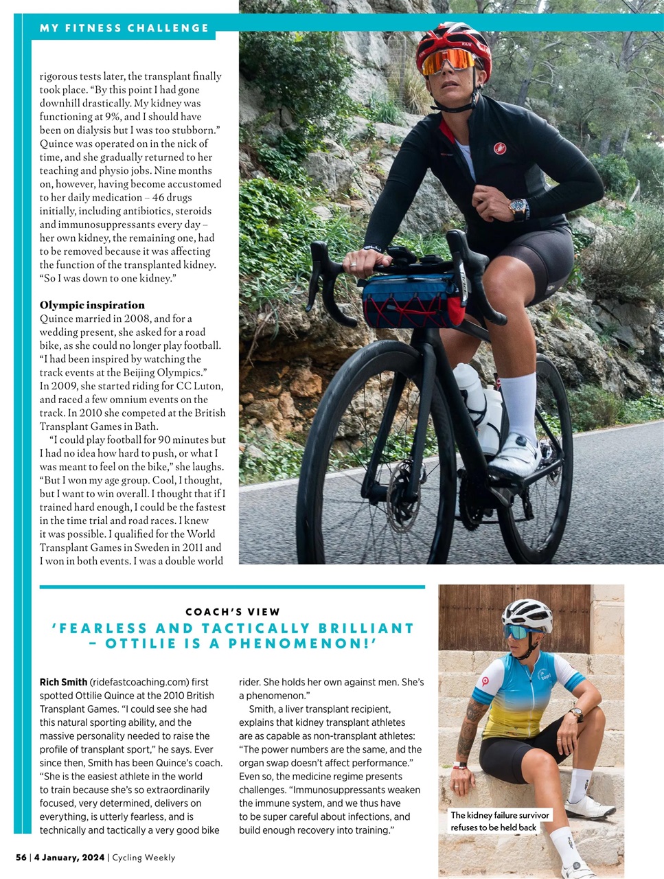 Cycling Weekly Magazine - 4 Jan 2024 Back Issue