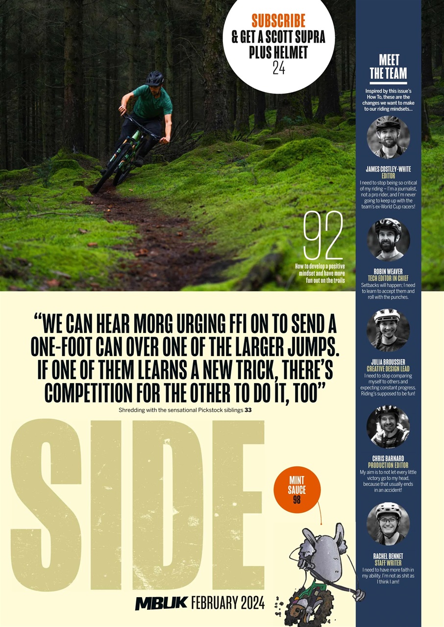 Mountain Biking UK Magazine - February 2024 Back Issue
