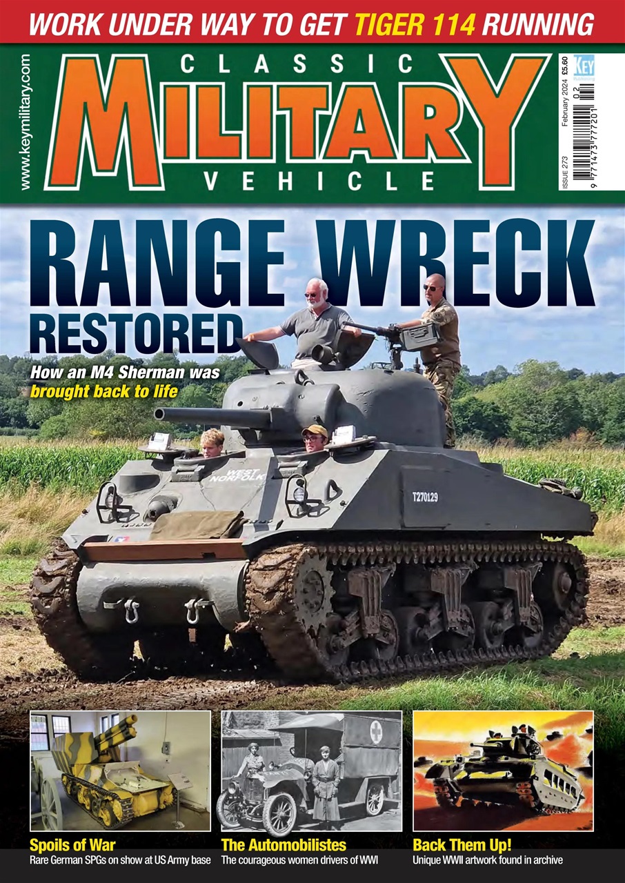 Classic Military Vehicle Magazine - February 2024 Back Issue
