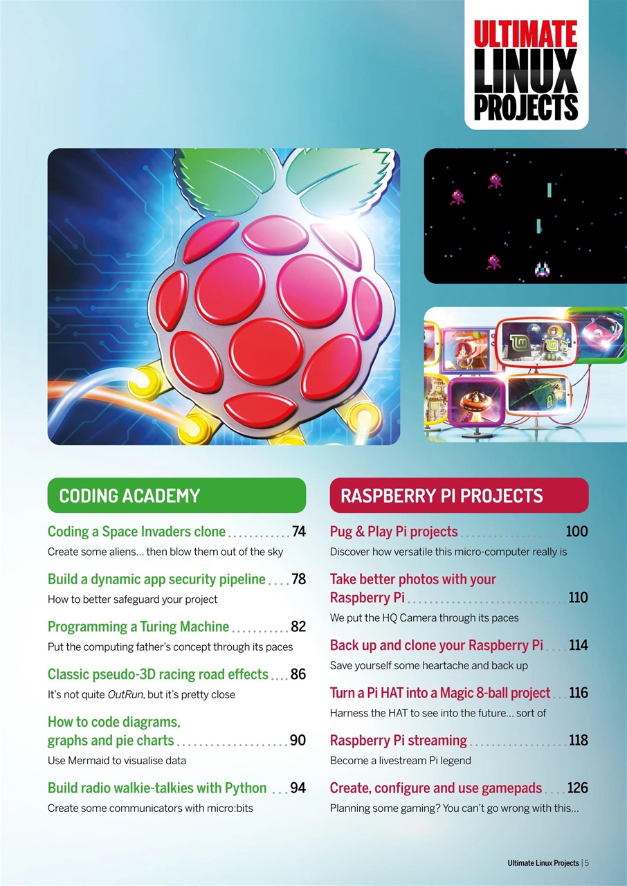 Technology Bookazine - Ultimate Linux Projects Third Edition Back Issue