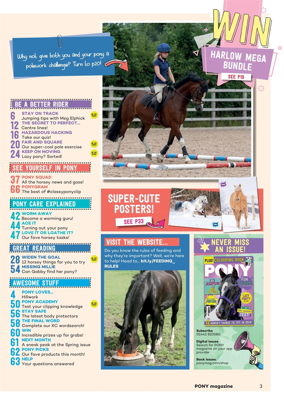 Pony Magazine - PONY Magazine – March 2024 Back Issue
