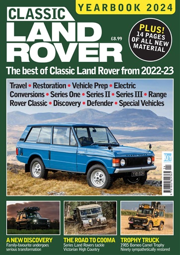 Aviation Specials Magazine - Classic Land Rover Yearbook 2024 Back Issue