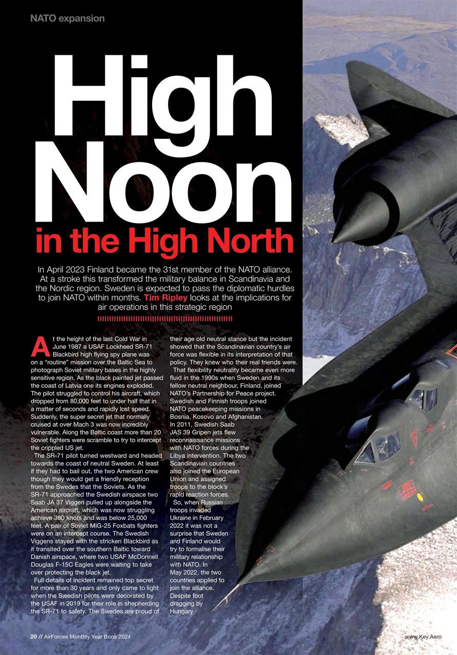 Aviation Specials Magazine - AirForces Monthly Yearbook 2024 Back Issue