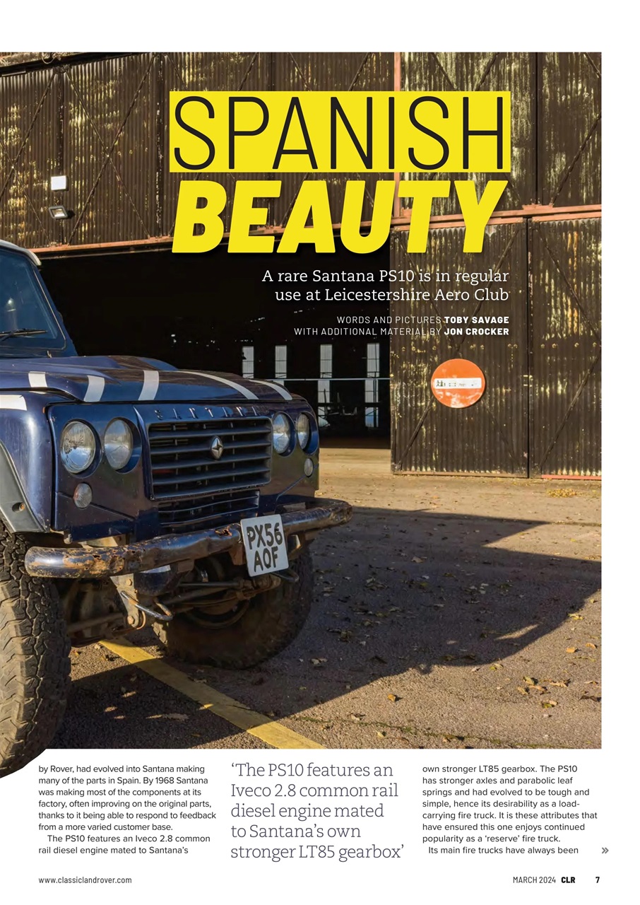 Classic Land Rover Magazine - March 2024 Back Issue