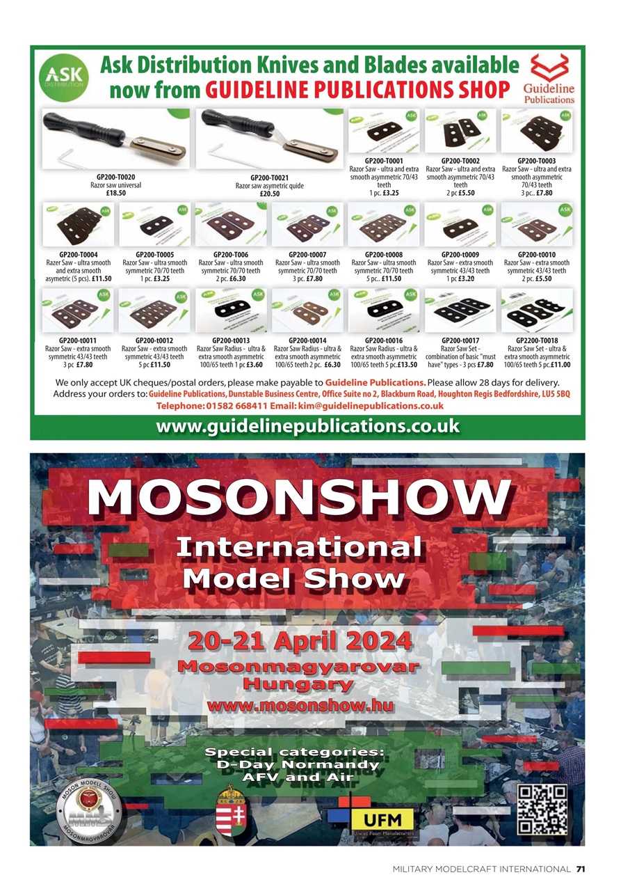 Military Modelcraft International Magazine - February 2024 Back Issue