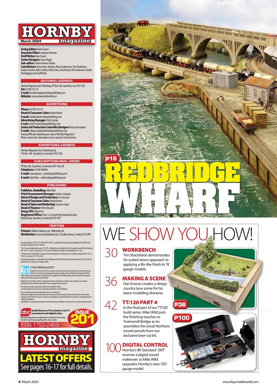 Hornby Magazine - March 2024 Back Issue