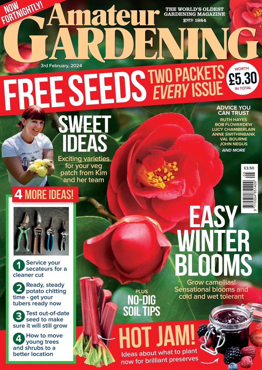 Amateur Gardening Magazine - 3rd February 2024 Back Issue
