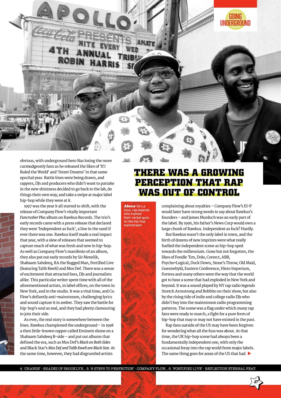 Music Magazine - Story of Hip-Hop Second Edition Back Issue