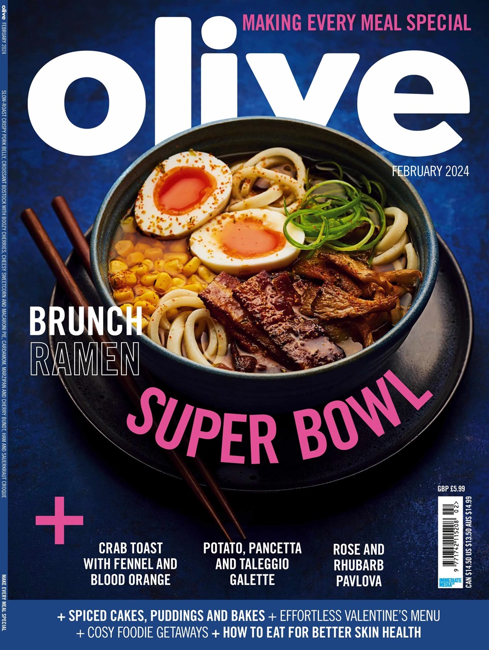 Olive Magazine - February 2024 Back Issue