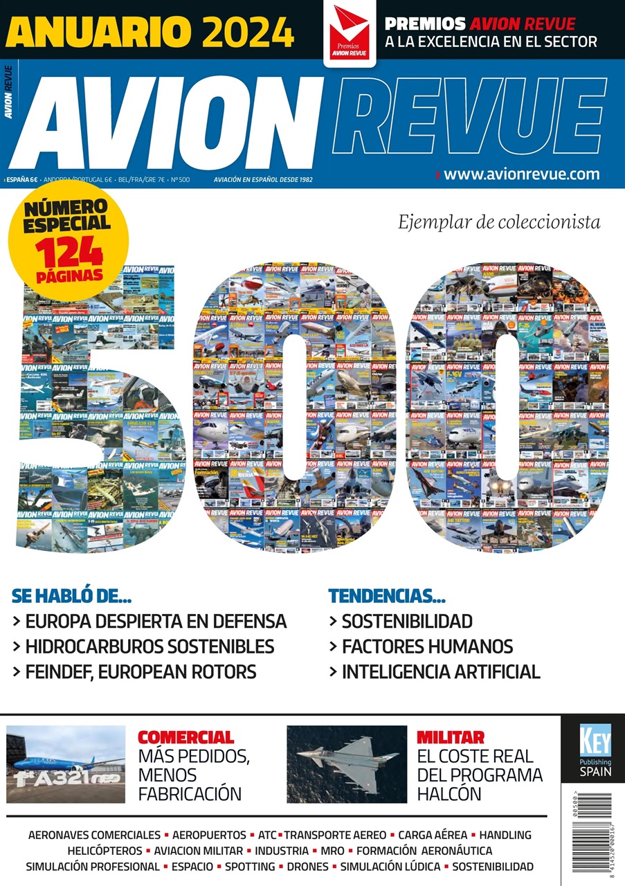 Avion Revue Internacional Magazine - Anuario 2024 Back Issue