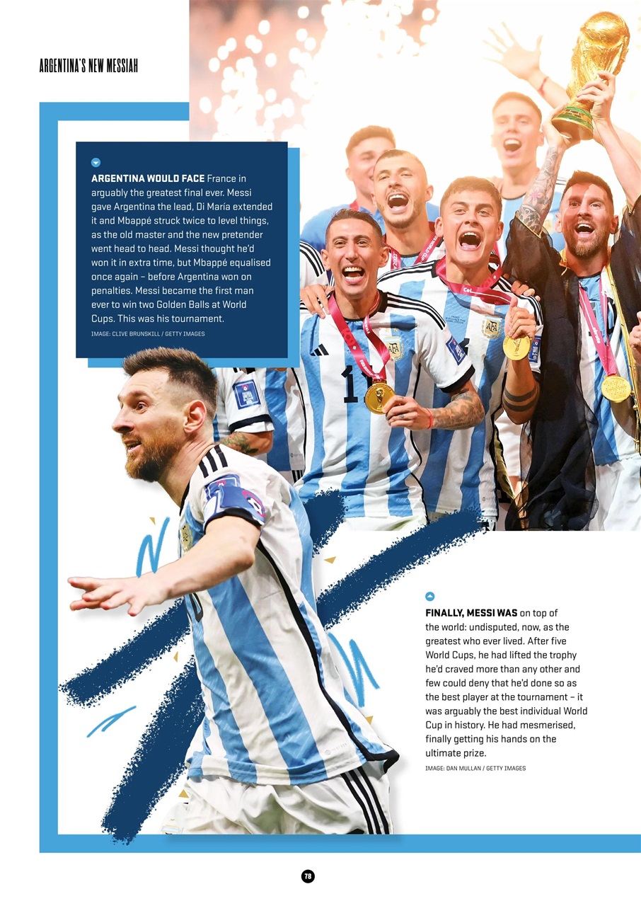 Sport Bookazine - The Messi Fanbook First Edition Back Issue
