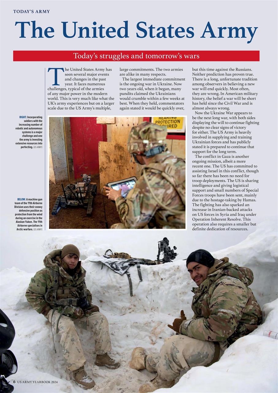 Combat Aircraft Journal Magazine - US Army Yearbook 2024 Special Issue