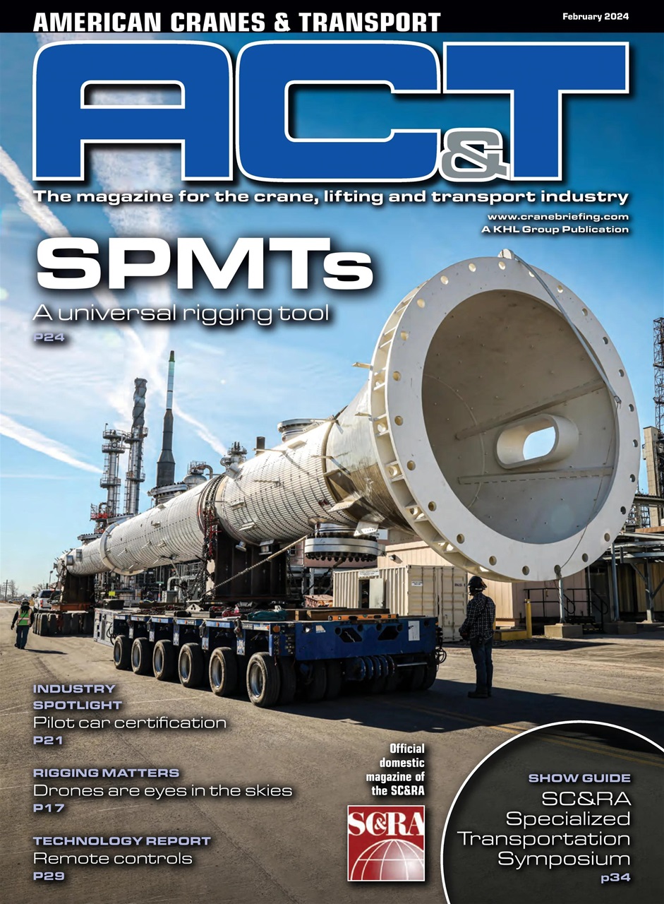 American Cranes & Transport Magazine - February 2024 Back Issue