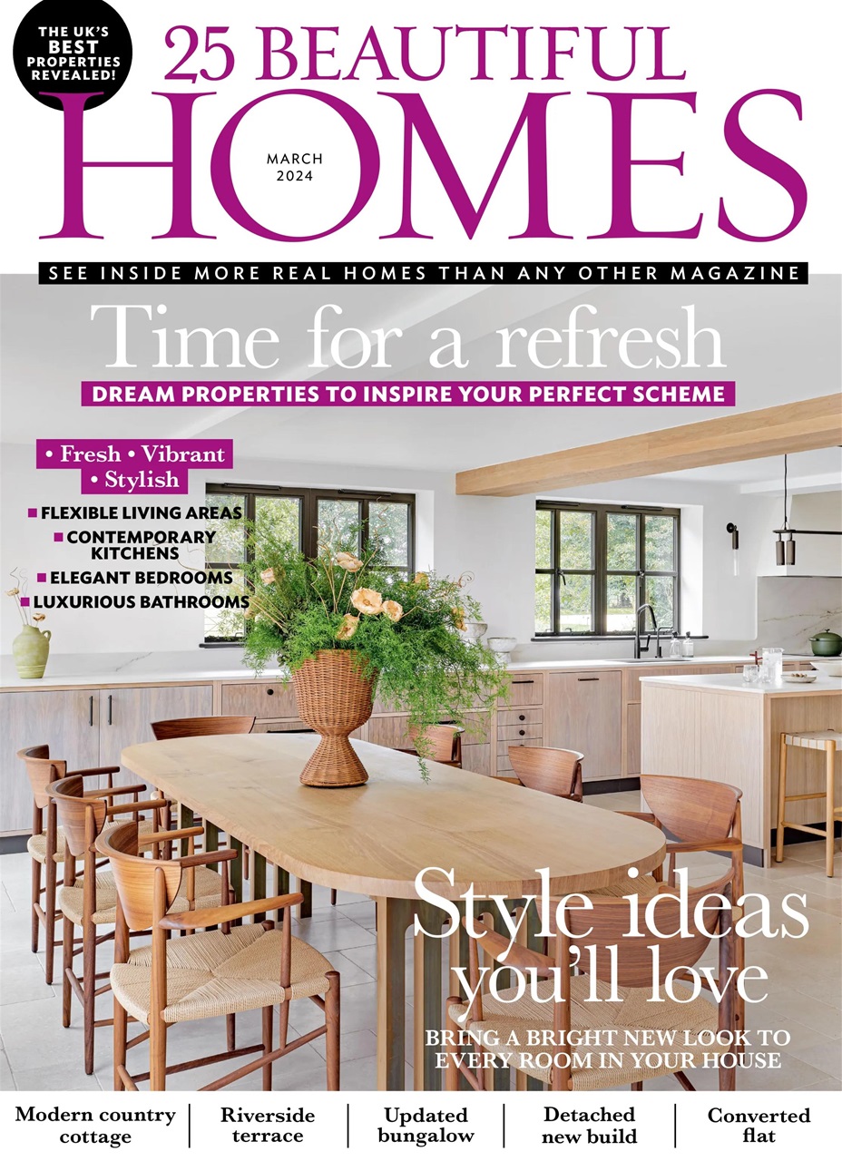 25 Beautiful Homes Magazine - March 2024 Back Issue