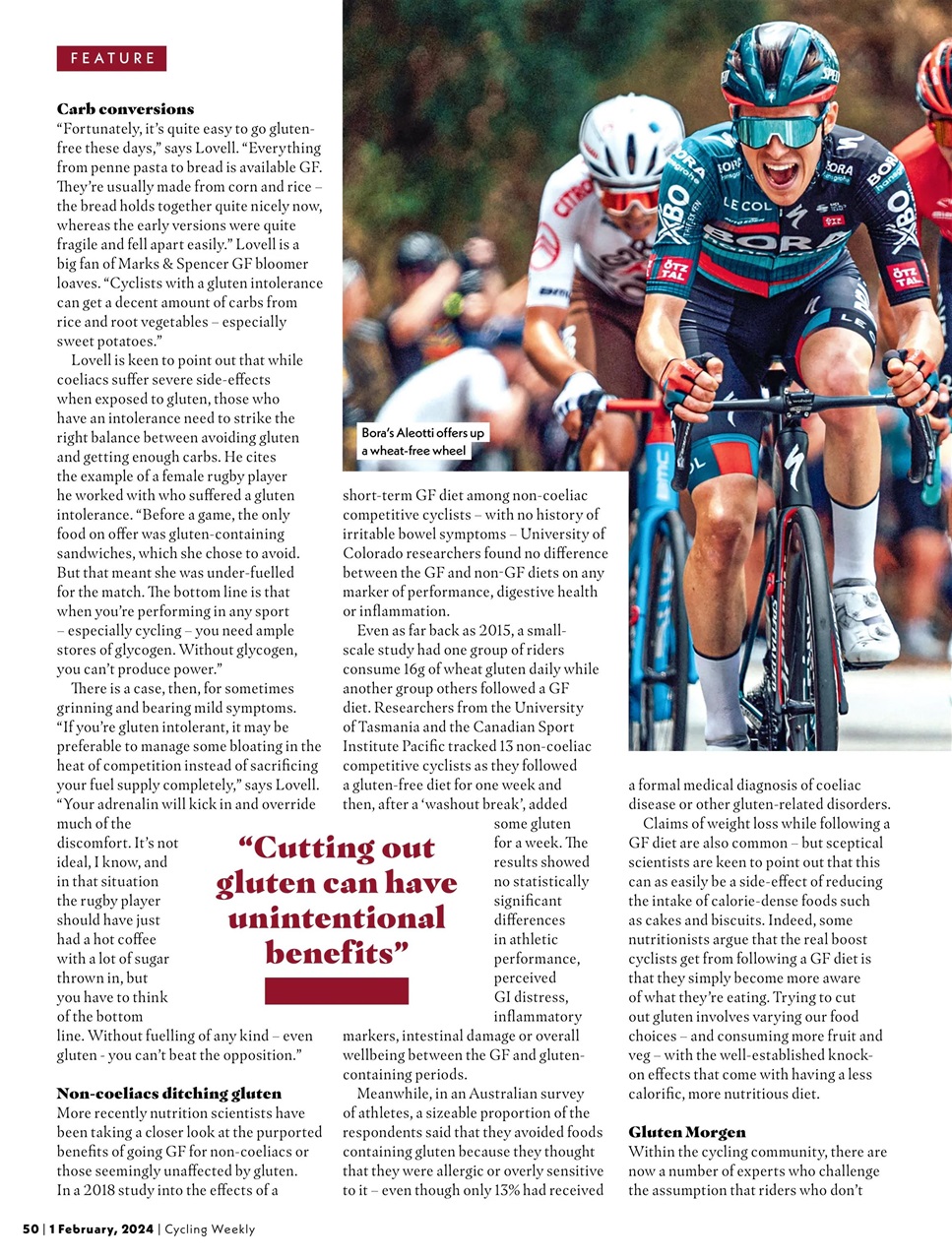 Cycling Weekly Magazine - 1 Feb 2024 Back Issue