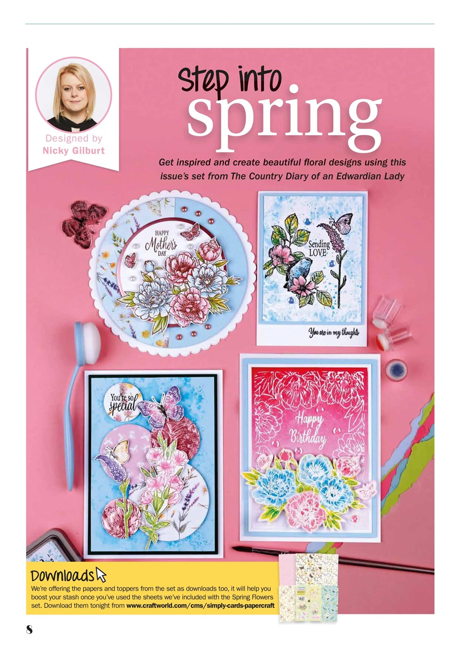 Simply Cards & Papercraft Magazine - Issue 254 Back Issue