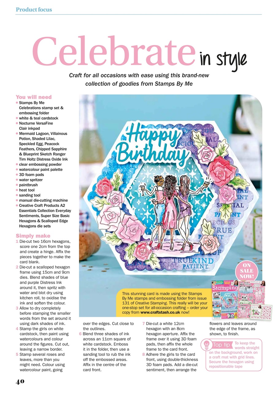 Simply Cards & Papercraft Magazine - Issue 254 Back Issue