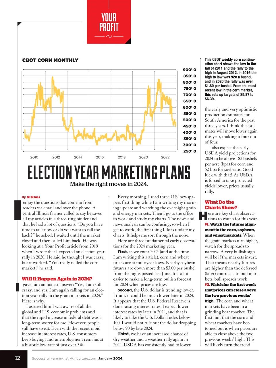 Successful Farming Magazine - Jan-Feb 2024 Back Issue