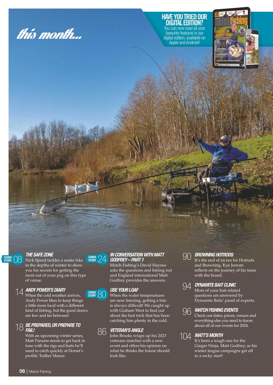 Match Fishing Magazine - February 2024 Back Issue