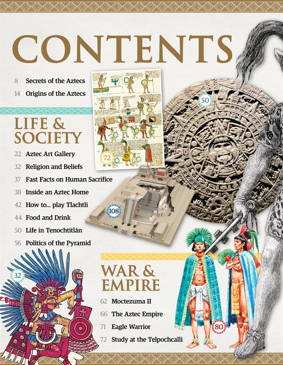About History Bookazine - All About History Aztecs Sixth Edition Back Issue