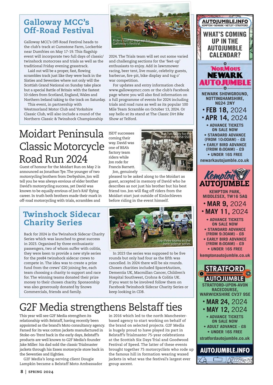 Classic Dirt Bike Magazine - Spring 2024 Back Issue