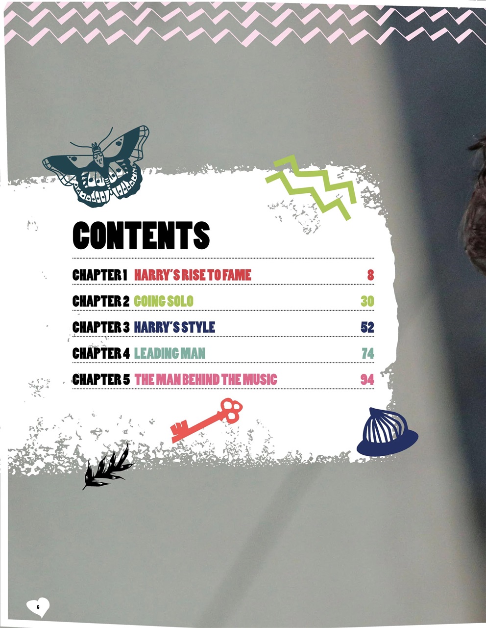 Music Magazine - The Story of Harry Styles Sixth Edition Back Issue