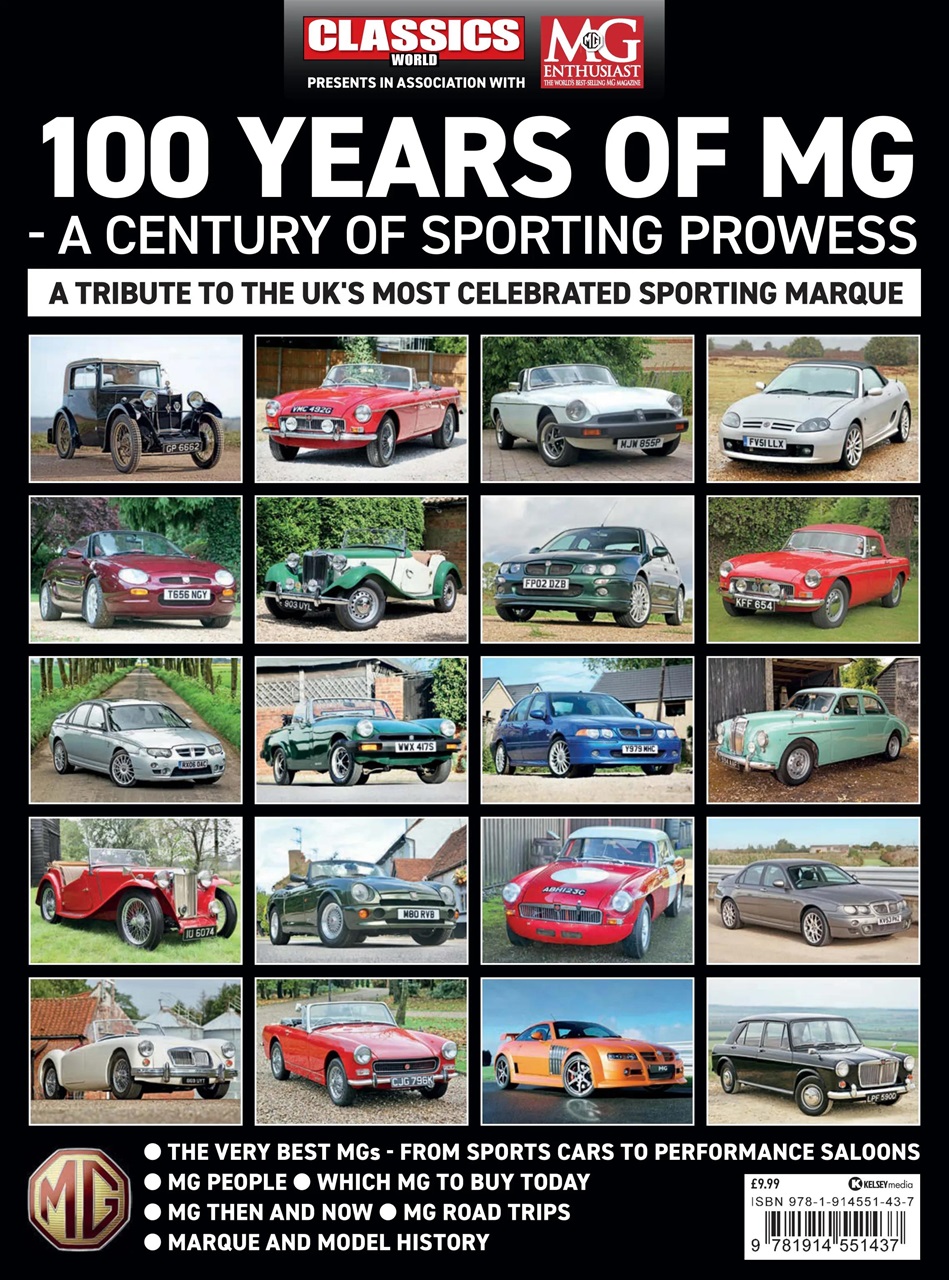 MG Enthusiast Magazine - 100 Years of MG Special Issue