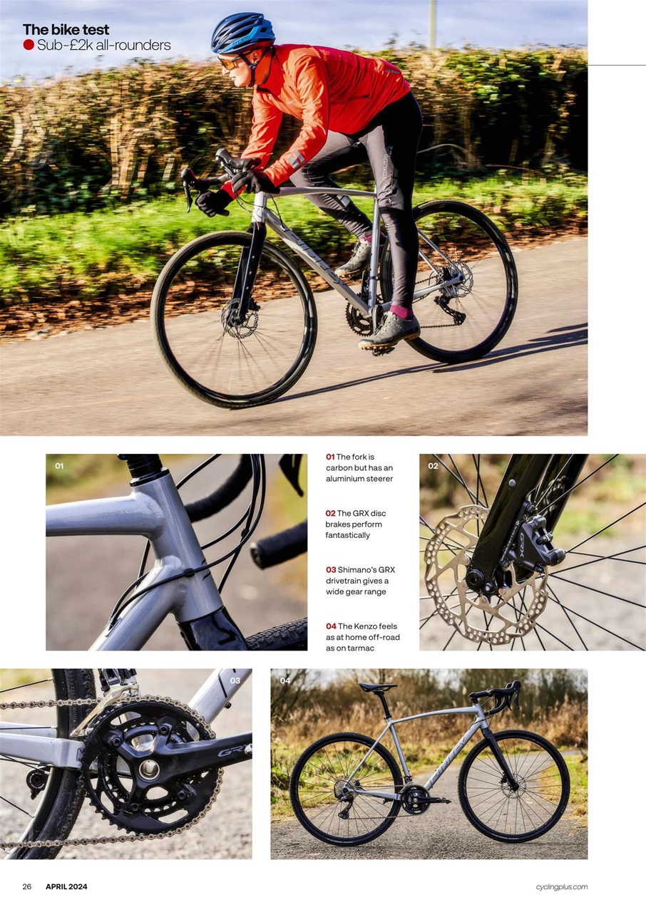 Cycling Plus Magazine - April 2024 Back Issue