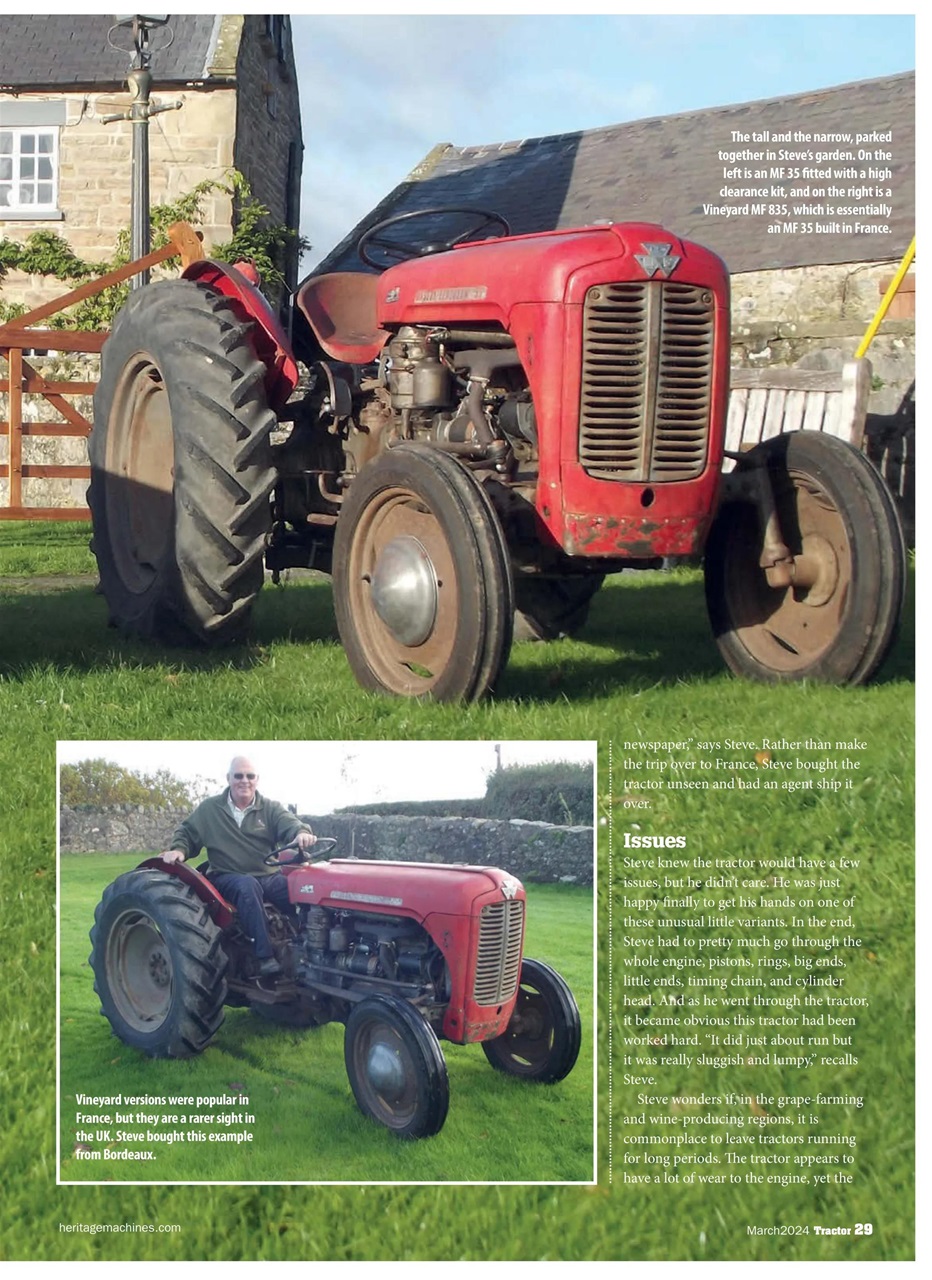 Tractor & Farming Heritage Magazine - Mar-24 Back Issue