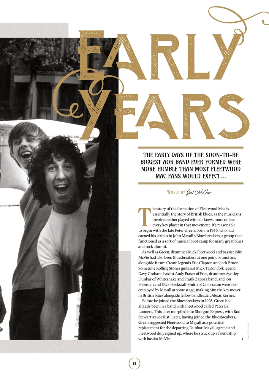 Music Magazine - The Story of Fleetwood Mac Second Edition Back Issue