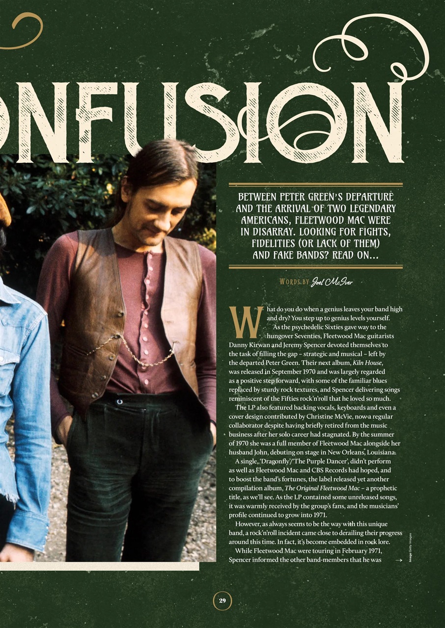 Music Magazine - The Story of Fleetwood Mac Second Edition Back Issue