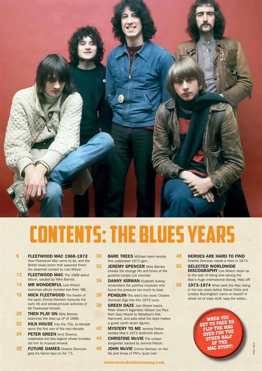 Record Collector Magazine - Record Collector Special - Fleetwood Mac Special Issue